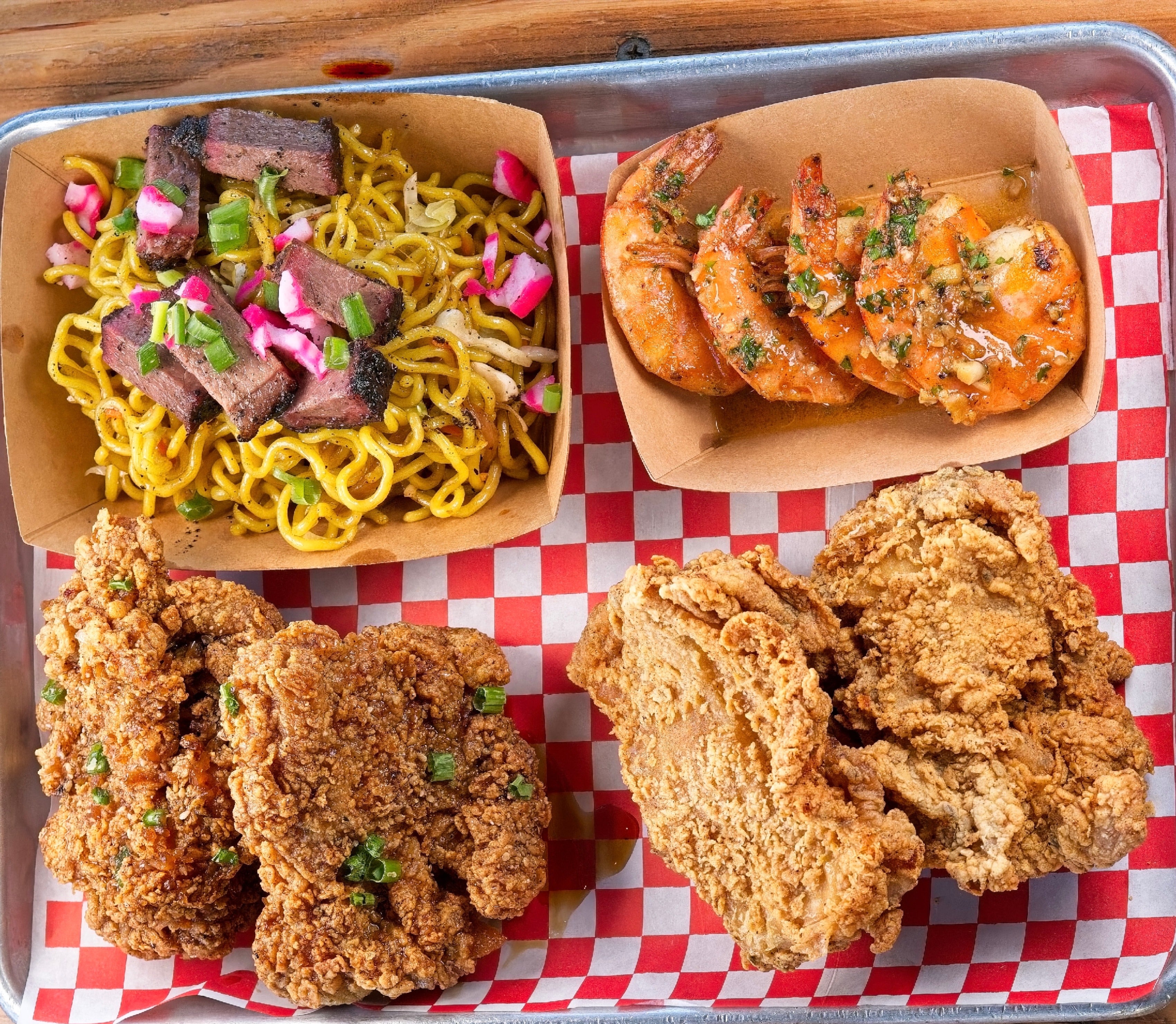The "Baller" Bento | Chicken & Brisket